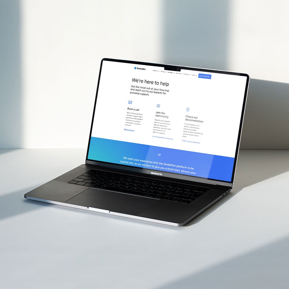 SettleMint | World's Leading Digital Asset Lifecycle Platform