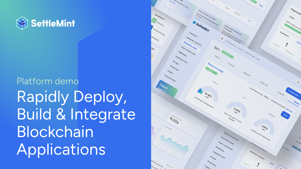 SettleMint | Blockchain Transformation | Asset Tokenization Kit
