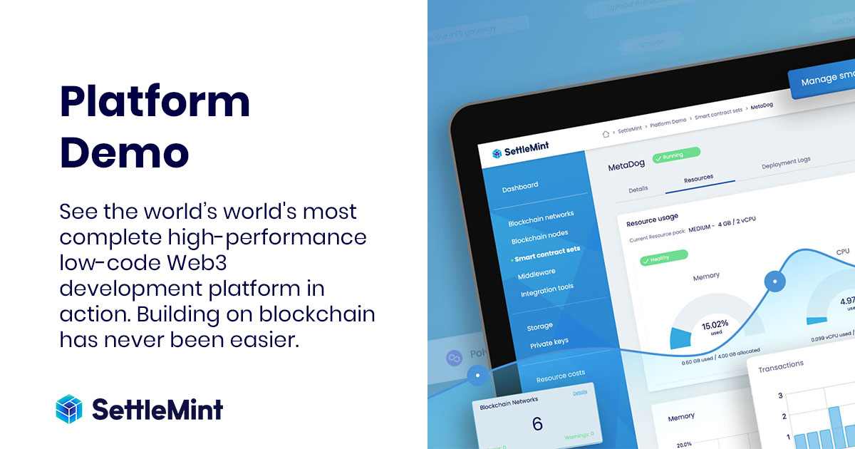 Platform Demos I SettleMint