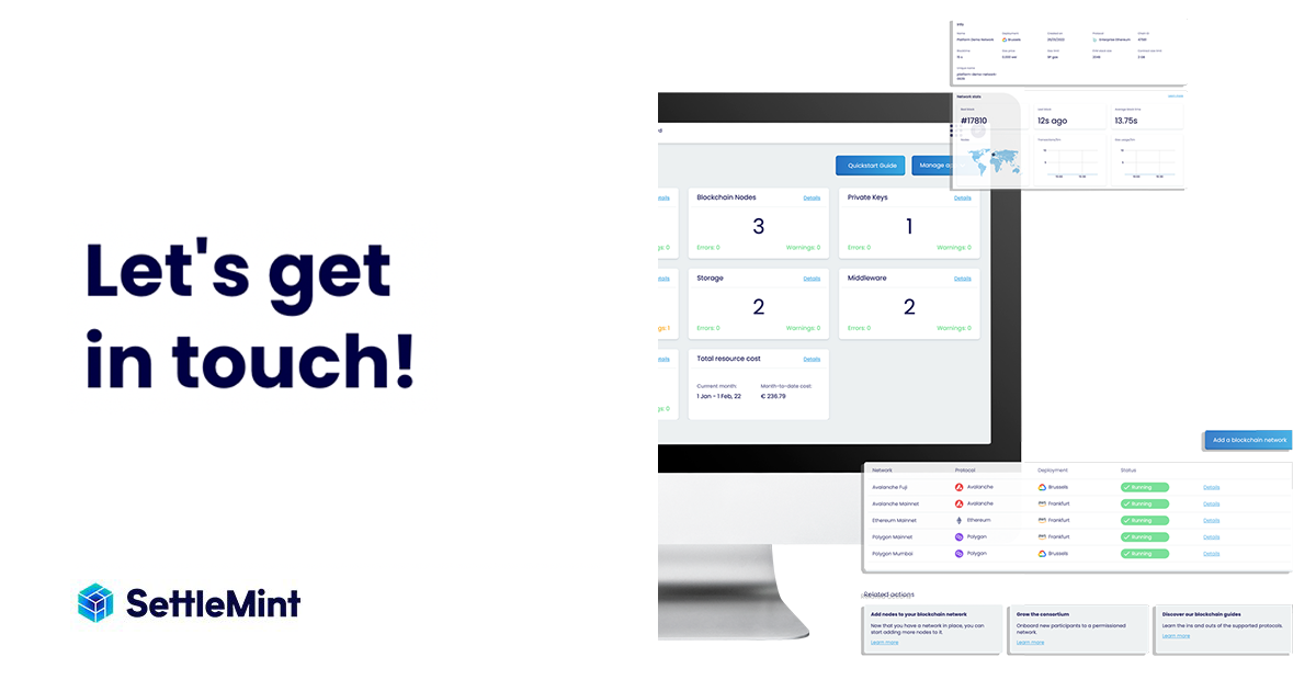 Contact I SettleMint